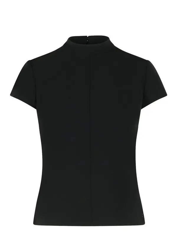 COURREGES Polyester Blend T-shirt - Black