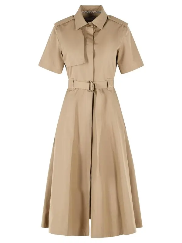 Burberry Shirt Dress - Cream
