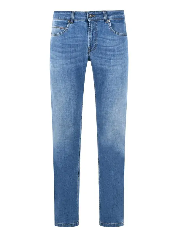 FAY Cotton Jeans - Blue