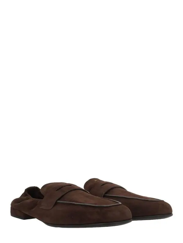 Prada Suede Leather Loafers - Multicolor
