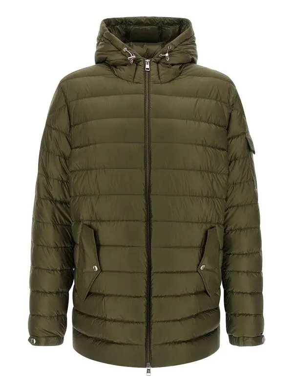 Moncler Oahu Quilted Down Parka - Green