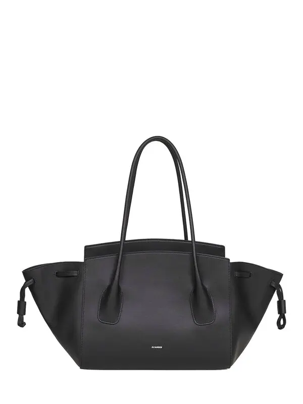 JIL SANDER Black Voyage Small Handbag - Multicolor