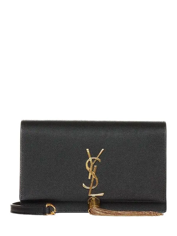 Saint Laurent Kate Leather Wallet On Chain Bag With Tassel Detail - Multicolor