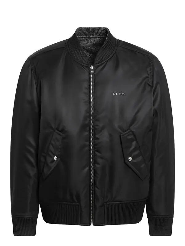 Gucci Reversible Bomber Jacket - White