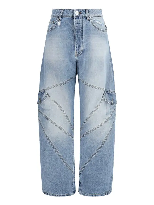 Amiri Barrel Jeans - Blue