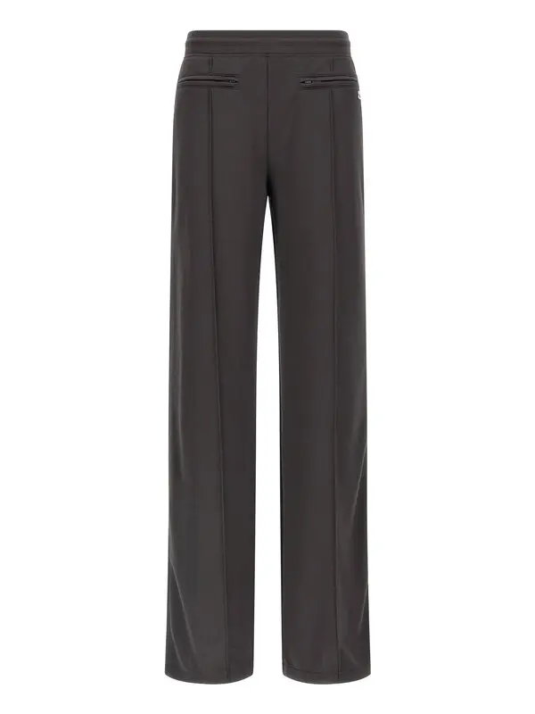 COURREGES Tracksuit Joggers With Logo Patch - Gray
