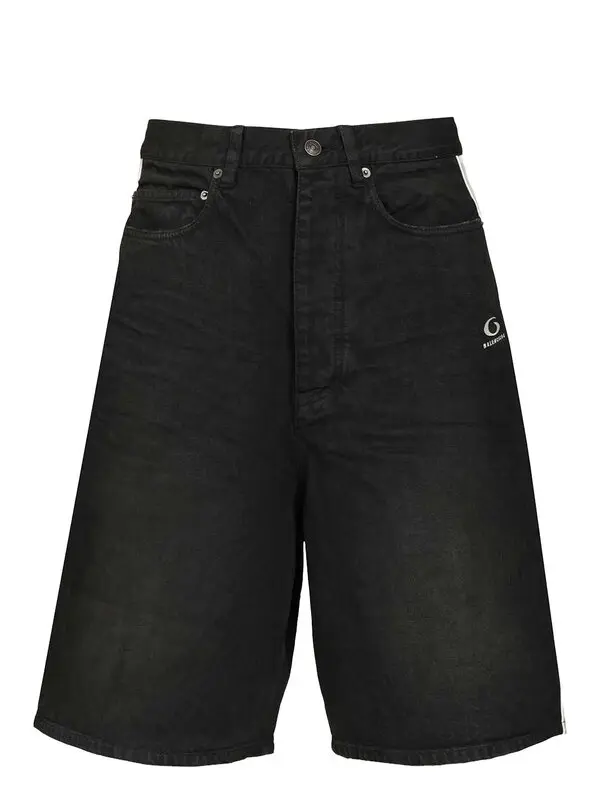 Balenciaga Japanese Twill Jorts - Black