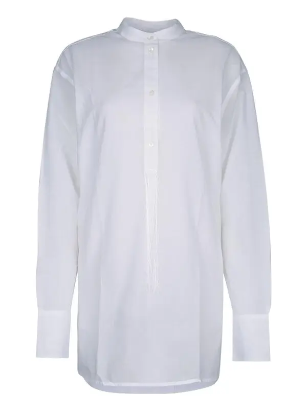 TOTEME Stand-collar Shirt - Multicolor
