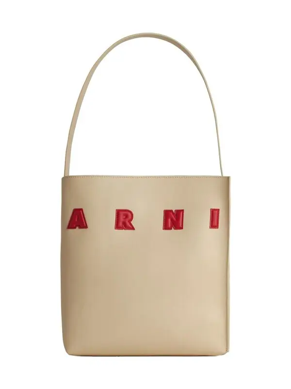 Marni Museo Top Handle Bag - Cream