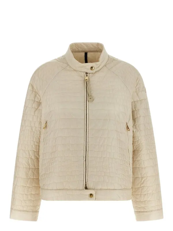 Moncler Aubrietaa Down Jacket - Cream