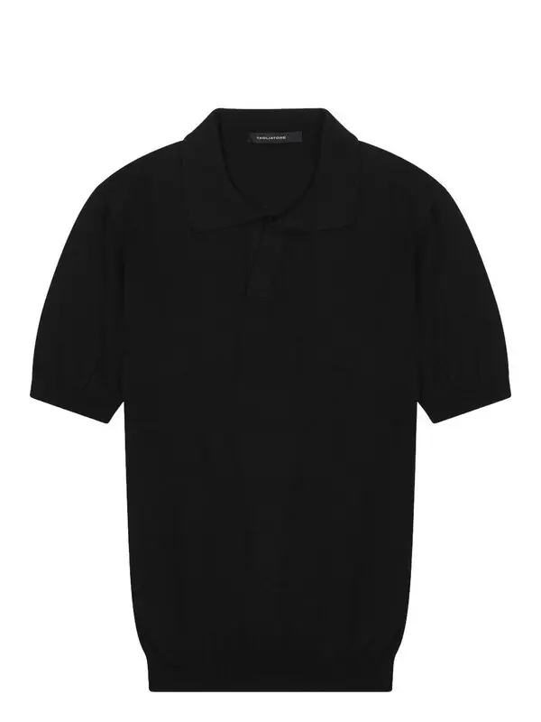 Tagliatore Polo In Cotone - Black