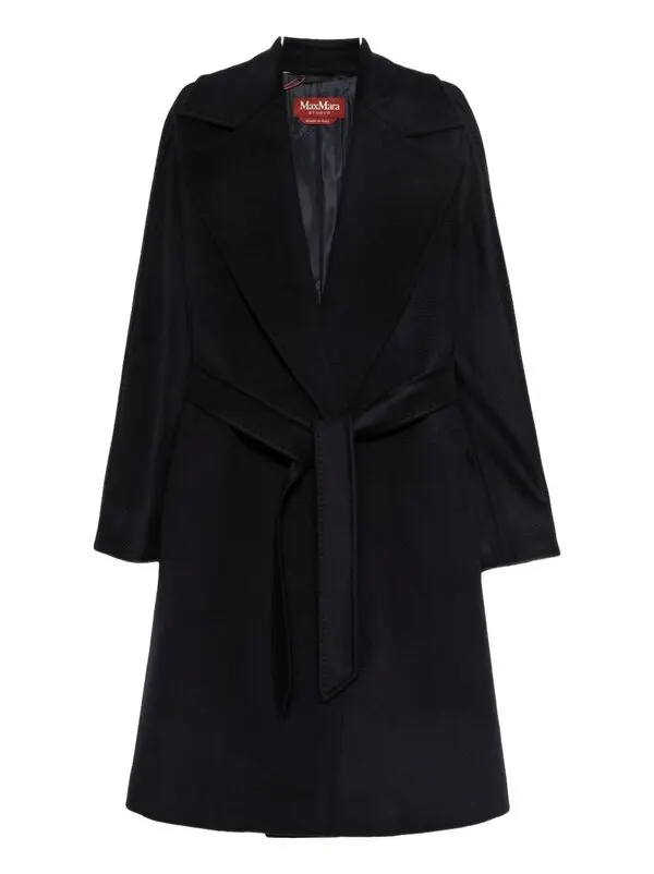 Max Mara Double-breasted Wool Coat - Multicolor