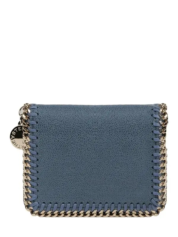 Stella McCartney Falabella Bi-fold Wallet - Blue