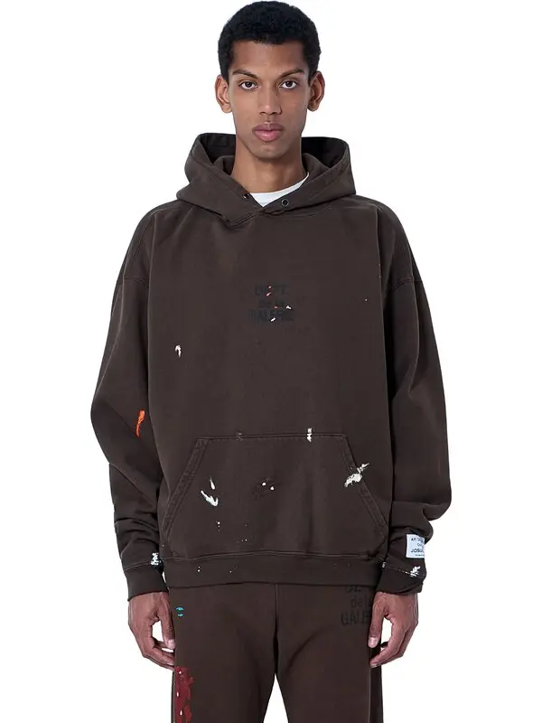 GALLERY DEPT. Abstract Print Hoodie - Brown