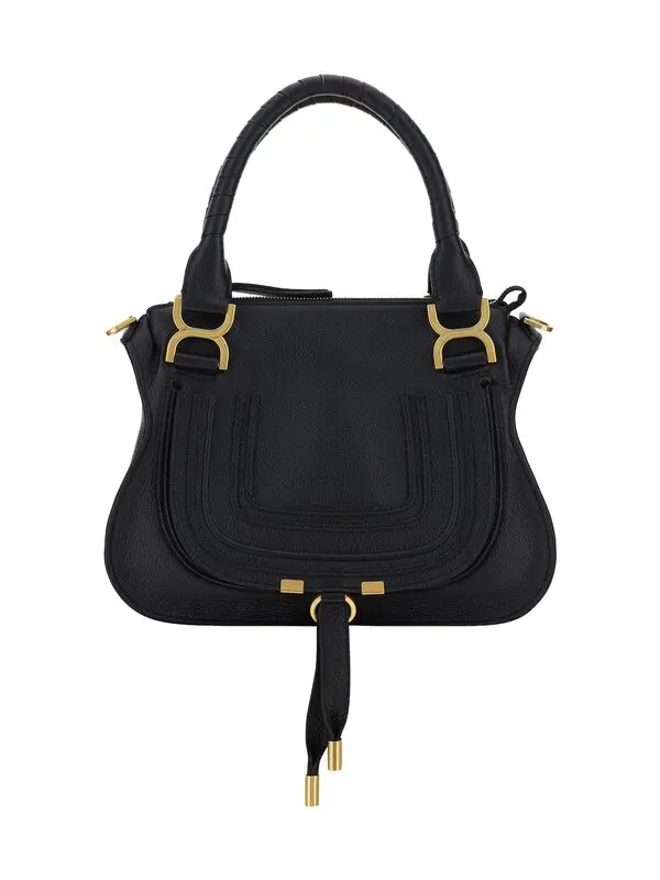 Chloé Marcie Top Handle Bag - Black