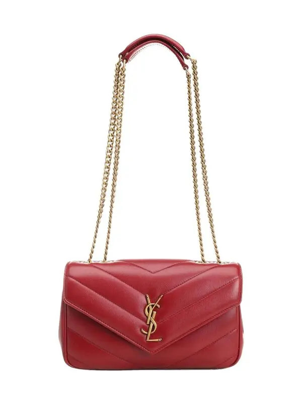 Saint Laurent Small Loulou Bag - Red