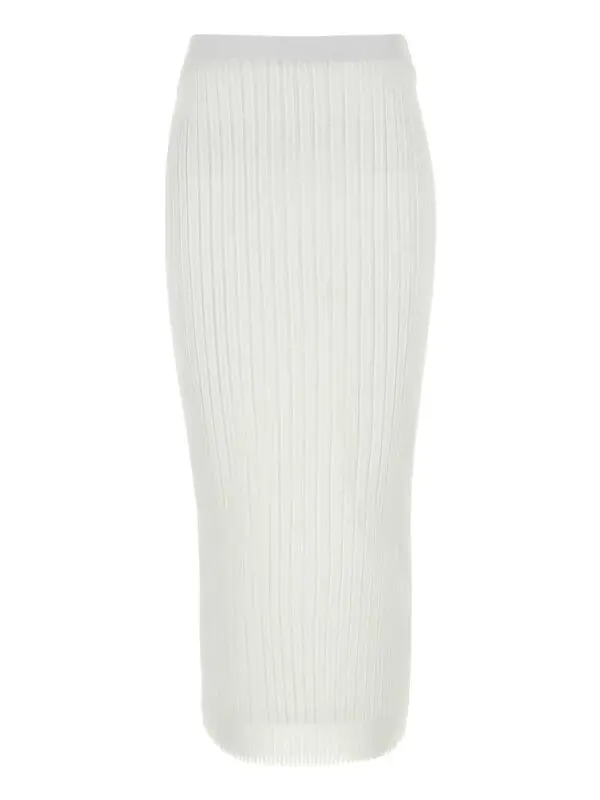 Sportmax Organza Skirt - White