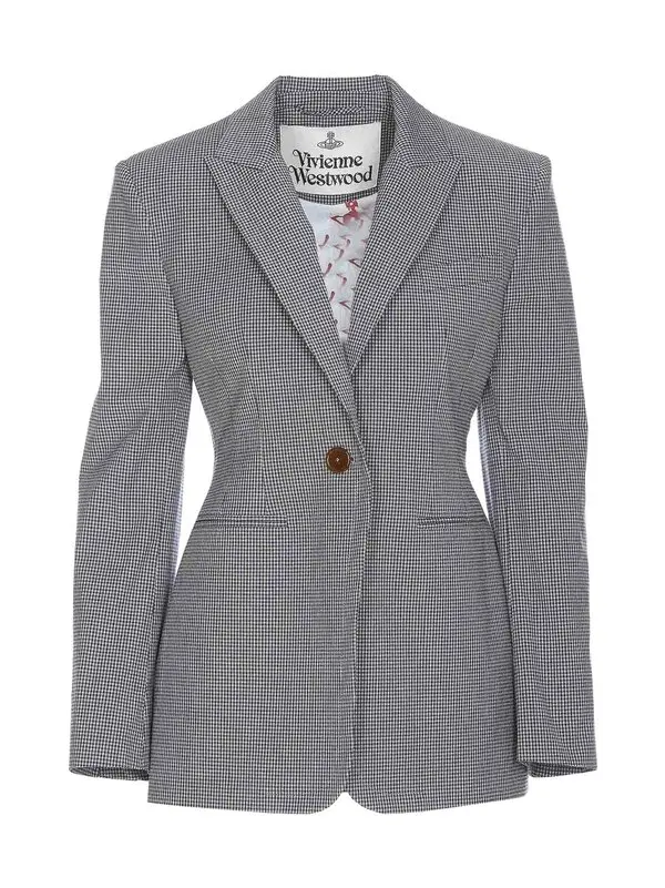 VIVIENNE WESTWOOD Lauren Cotton Jacket - Black