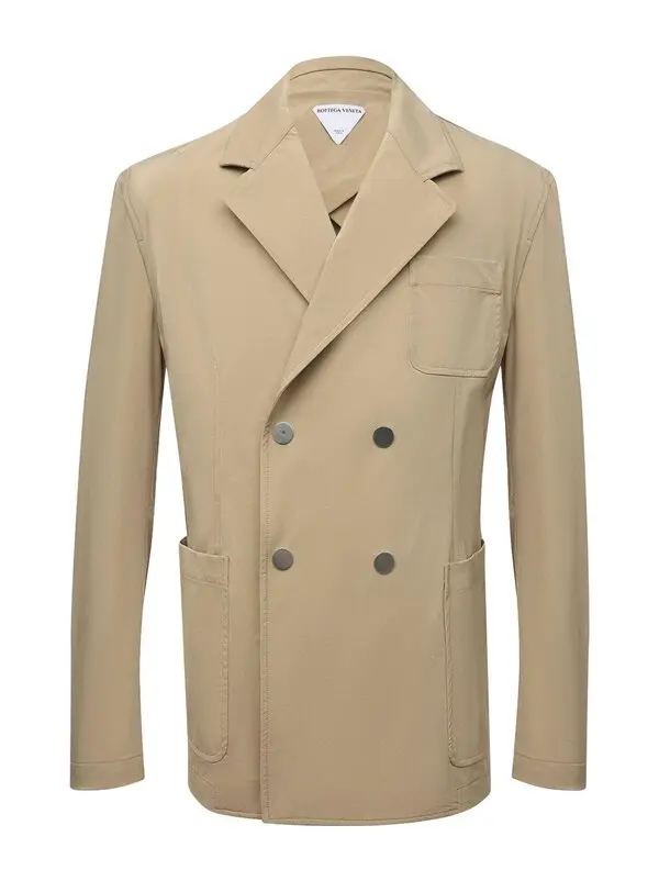 Bottega Veneta Double-breasted Blazer - Cream
