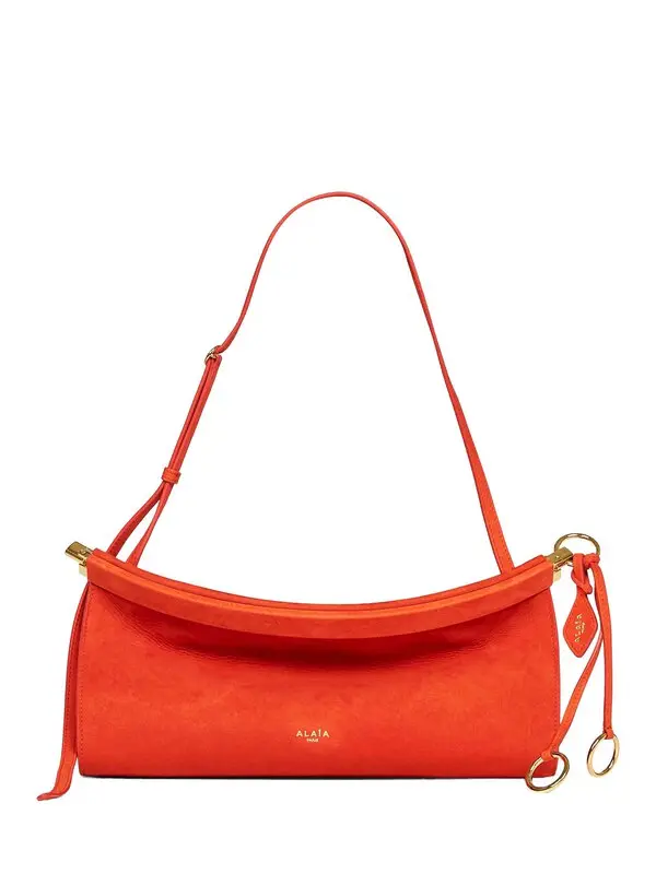 Alaïa Orange Brule Le Click East West Shoulder Bag - Multicolor