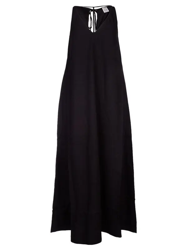 TOTEME T-strap Crepe-back Satin Dress - Multicolor