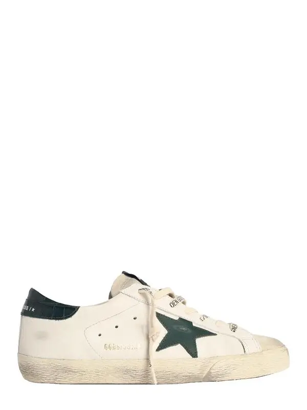 GOLDEN GOOSE Super-star Nappa Leather Sneakers - White