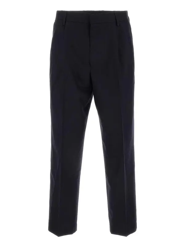 Dries Van Noten Wool Trousers - Blue