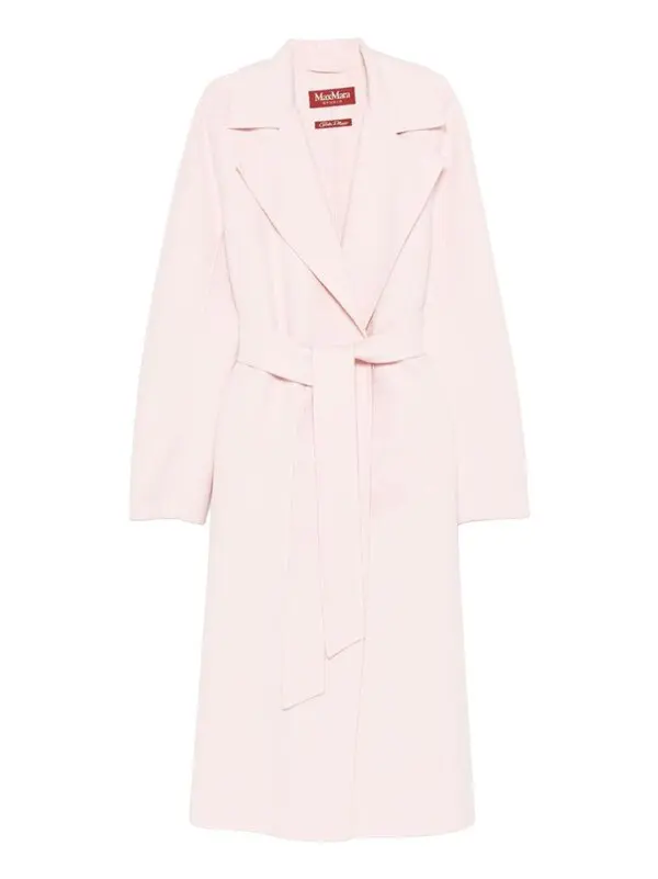 Max Mara Wool Long Coat - Multicolor