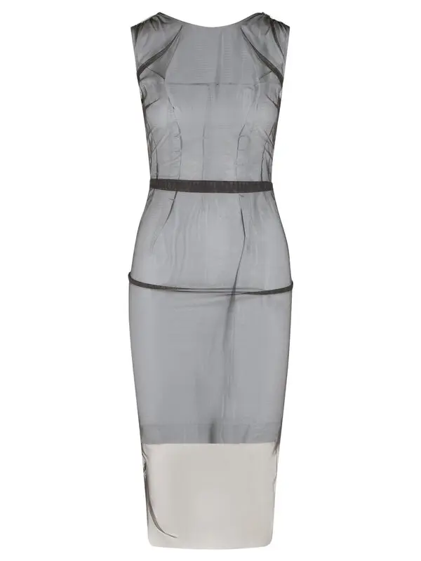 MAISON MARGIELA Polyamide Dress - Brown