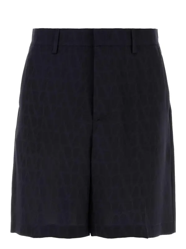 Valentino Garavani Toile Iconographe Bermuda Shorts - Multicolor