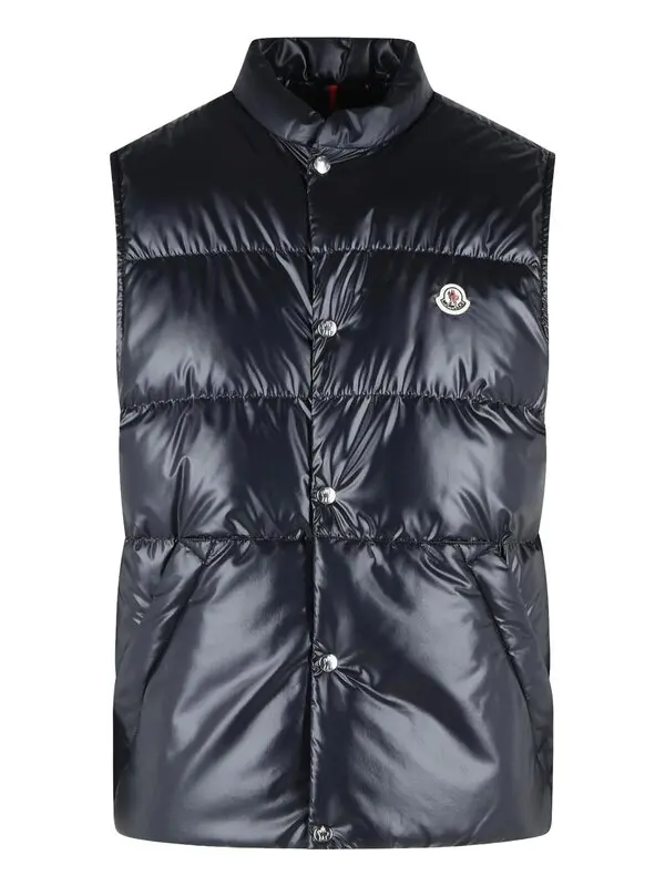 Moncler Restigo Puffer Vest - Blue