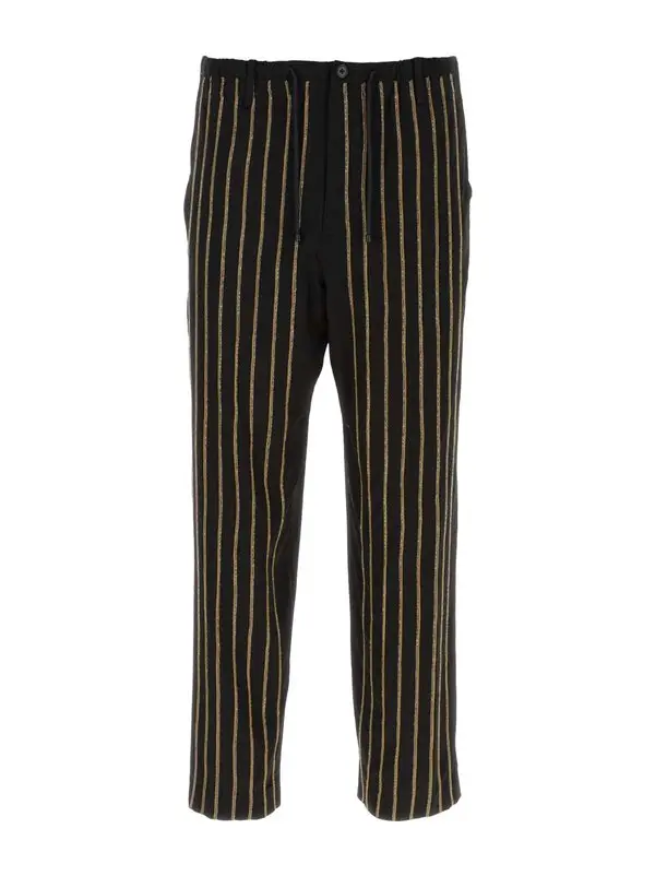 Dries Van Noten Viscose Blend Pant - Black
