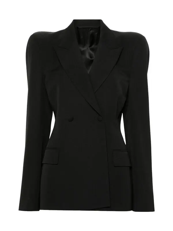 Balenciaga Wool Blazer - Black