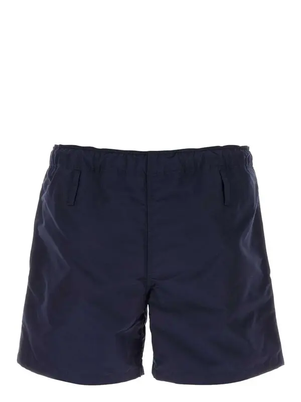 Prada Navy Nylon Swimming Shorts - Blue