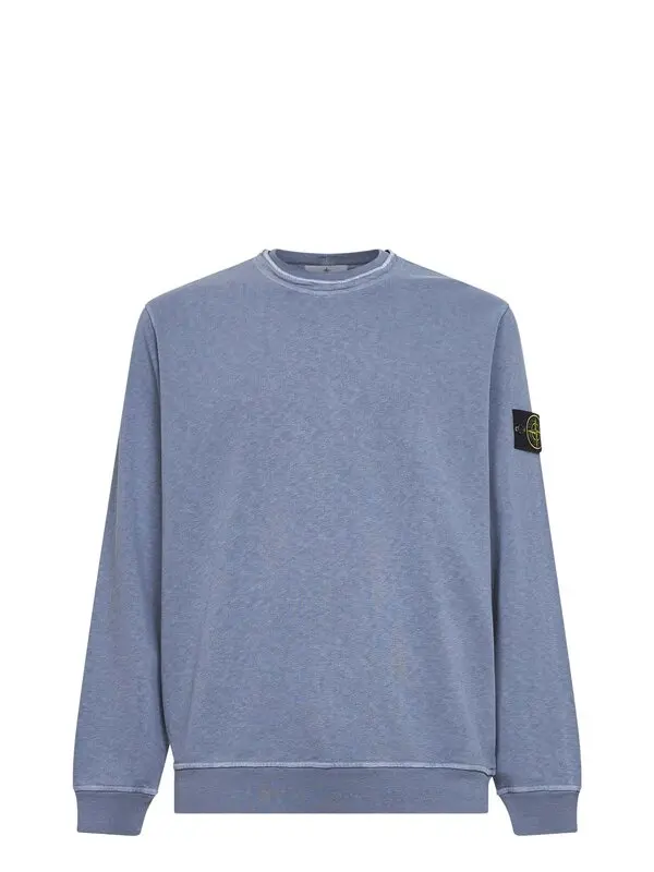 Stone Island Malfilé Cotton Crewneck Sweatshirt - Multicolor