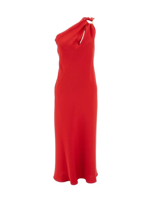 Max Mara One-shoulder Dress - Multicolor