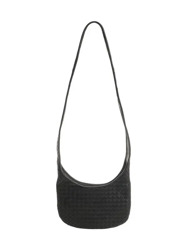 Bottega Veneta Small Veneto Cross-body Bag - Black