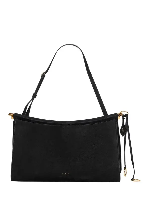 Alaïa Black Le Click Pocket 35 Shoulder Bag - Multicolor