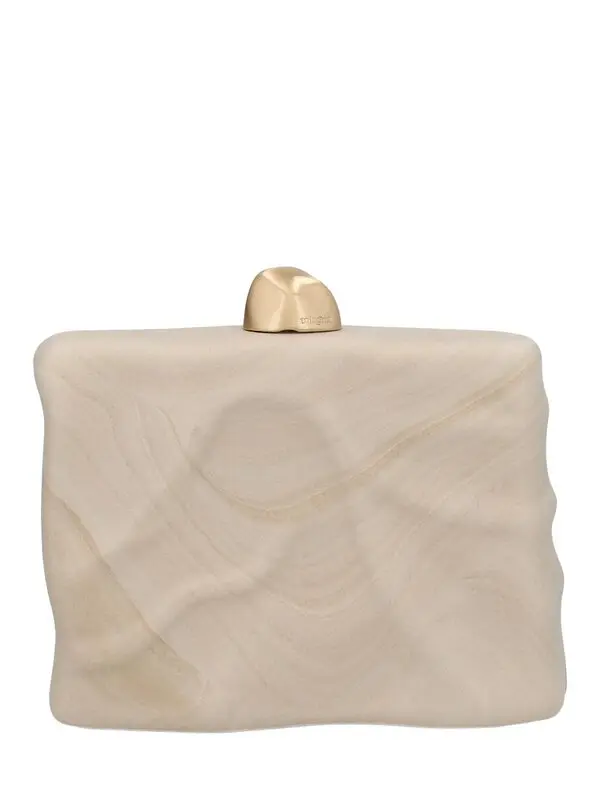 Cult Gaia Flynn Clutch - Cream