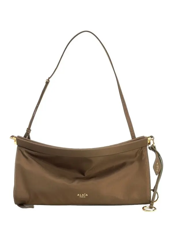 Alaïa East West Shoulder Bag - Cream