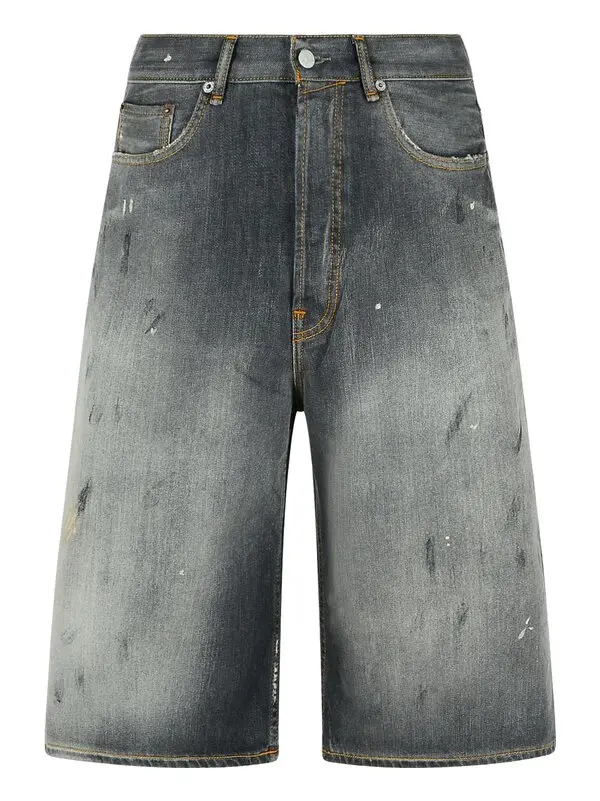 Acne Studios Denim Bermuda Shorts - Black