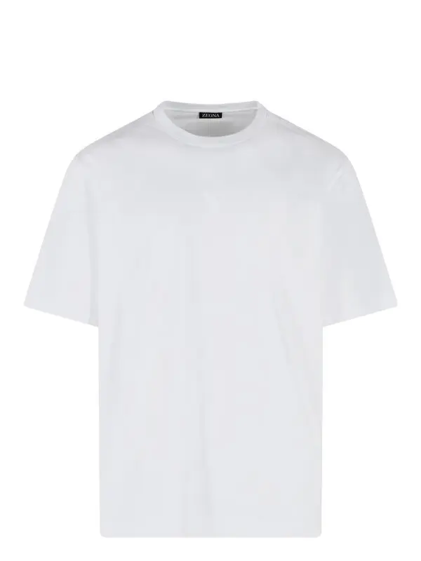 Zegna Cotton T-shirt - White