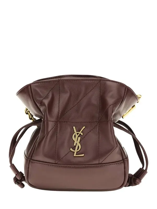 Saint Laurent Jamie Mini Leather Clutch Bag - Multicolor