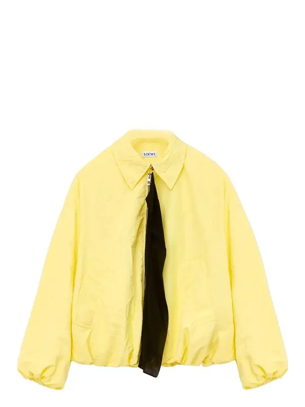 Loewe Zip-up Jacket With Textured Finish - Multicolor