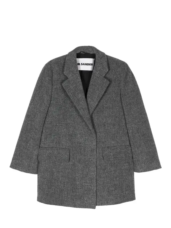 JIL SANDER Caban Coat - Multicolor