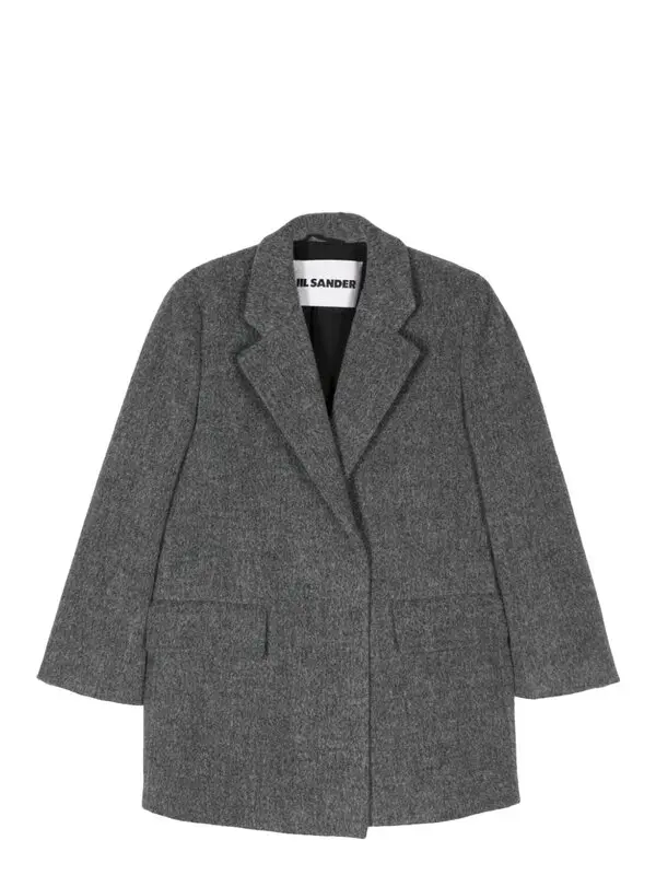 JIL SANDER Caban Coat - Multicolor