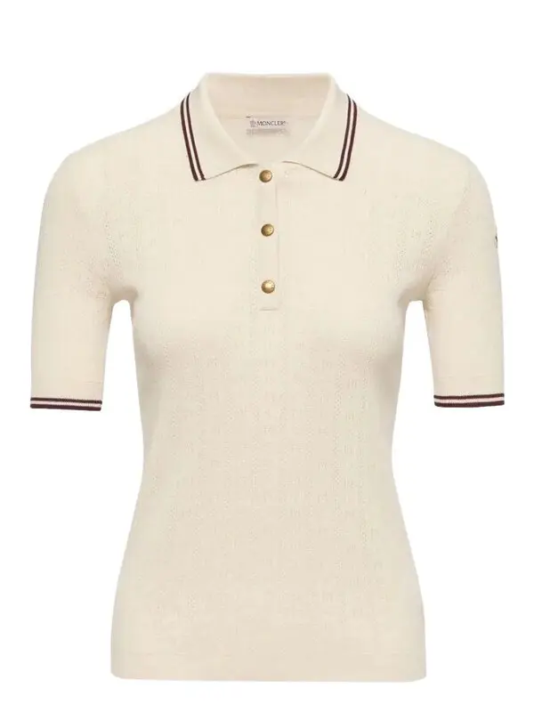 Moncler Short Sleeve Polo - Multicolor