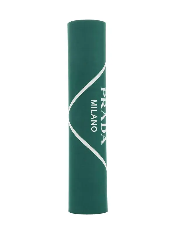 Prada Rubber Yoga Mat With Straps - Green