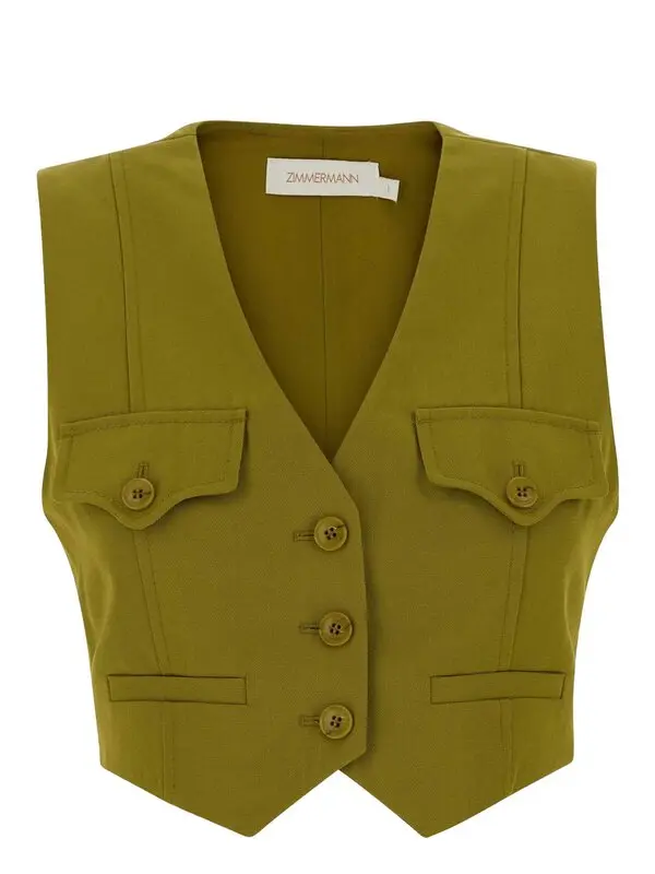 Zimmermann Luna Vest - Green