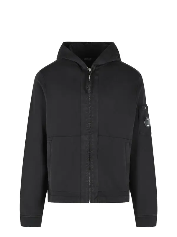 C.P. COMPANY Cotton Sweatshirt - Black